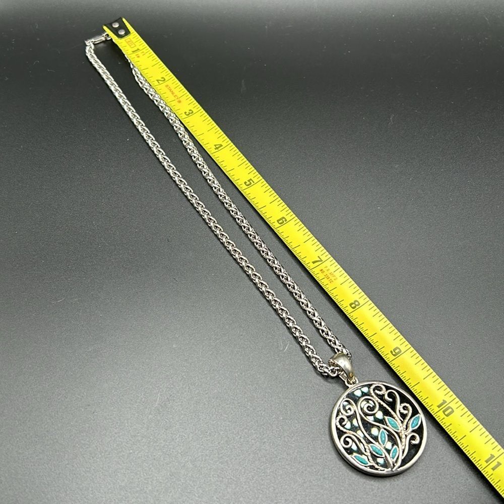 Whitney Kelly Sterling Silver Scrollwork Turquoise An… - Gem